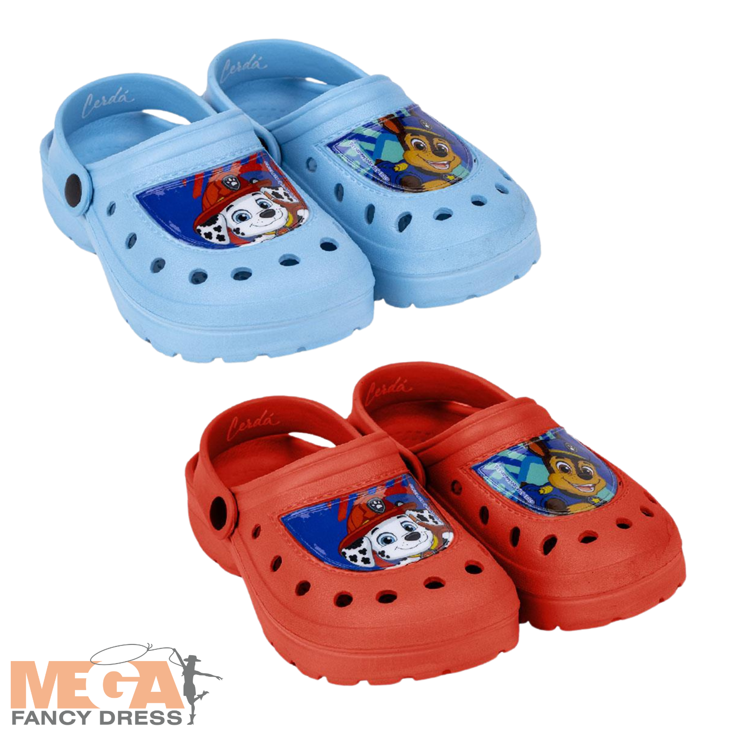 Licensed Kids Paw Patrol Boys Character Clogs – Mega Fancy Dress UK