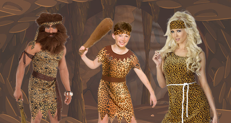 Shop Caveman & Cavewoman Costumes | Mega Fancy Dress – Mega Fancy Dress UK