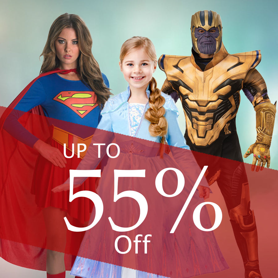 Fancy Dress Sales | Costumes & Accessories Clearance | Mega Fancy Dress ...