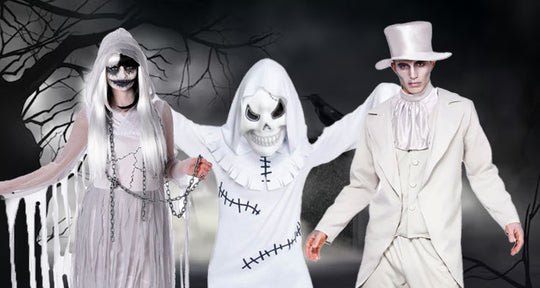 Shop Ghost & Ghoul Halloween Costumes | Mega Fancy Dress – Mega Fancy ...