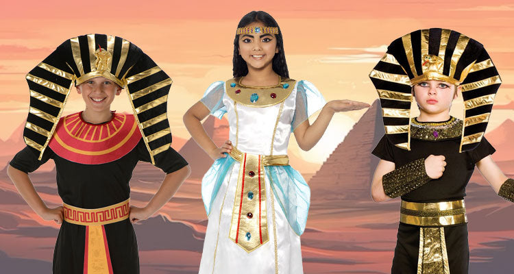 Kids Egyptian Costumes | Pharoah & Cleopatra Outfits | Mega Fancy Dress ...