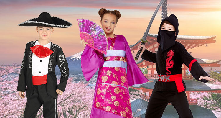Shop Kids Costumes From Around the World | Mega Fancy Dress – Mega ...