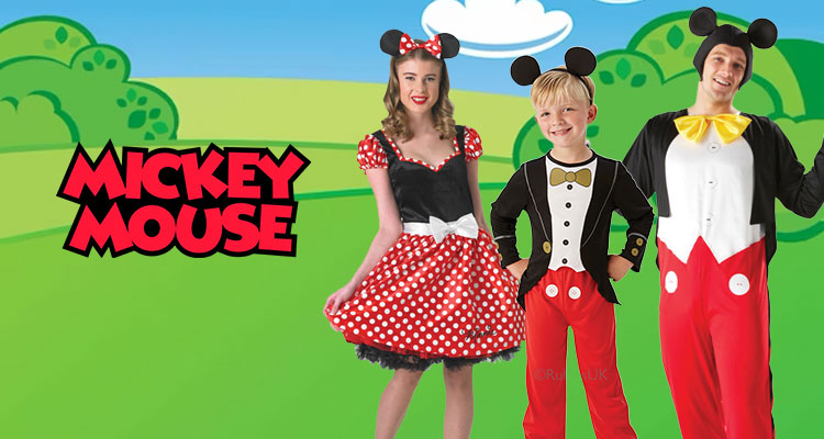 Shop Disney Mickey & Minnie Mouse Costumes | Mega Fancy Dress – Mega ...
