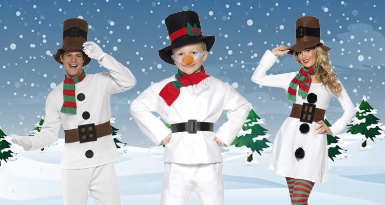 Shop Snowman Costumes for Adults & Kids | Mega Fancy Dress – Mega Fancy ...