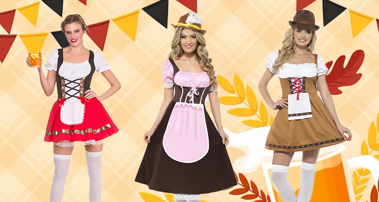 Shop Ladies' Oktoberfest & Bavarian Costumes | Mega Fancy Dress – Mega ...