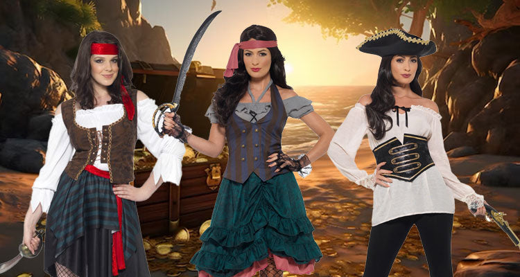 Shop Women's Pirate Fancy Dress Costumes | Mega Fancy Dress – Mega ...