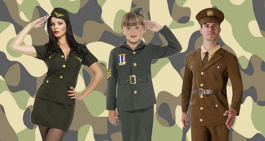 Shop Army & Military Costumes | Mega Fancy Dress – Mega Fancy Dress UK