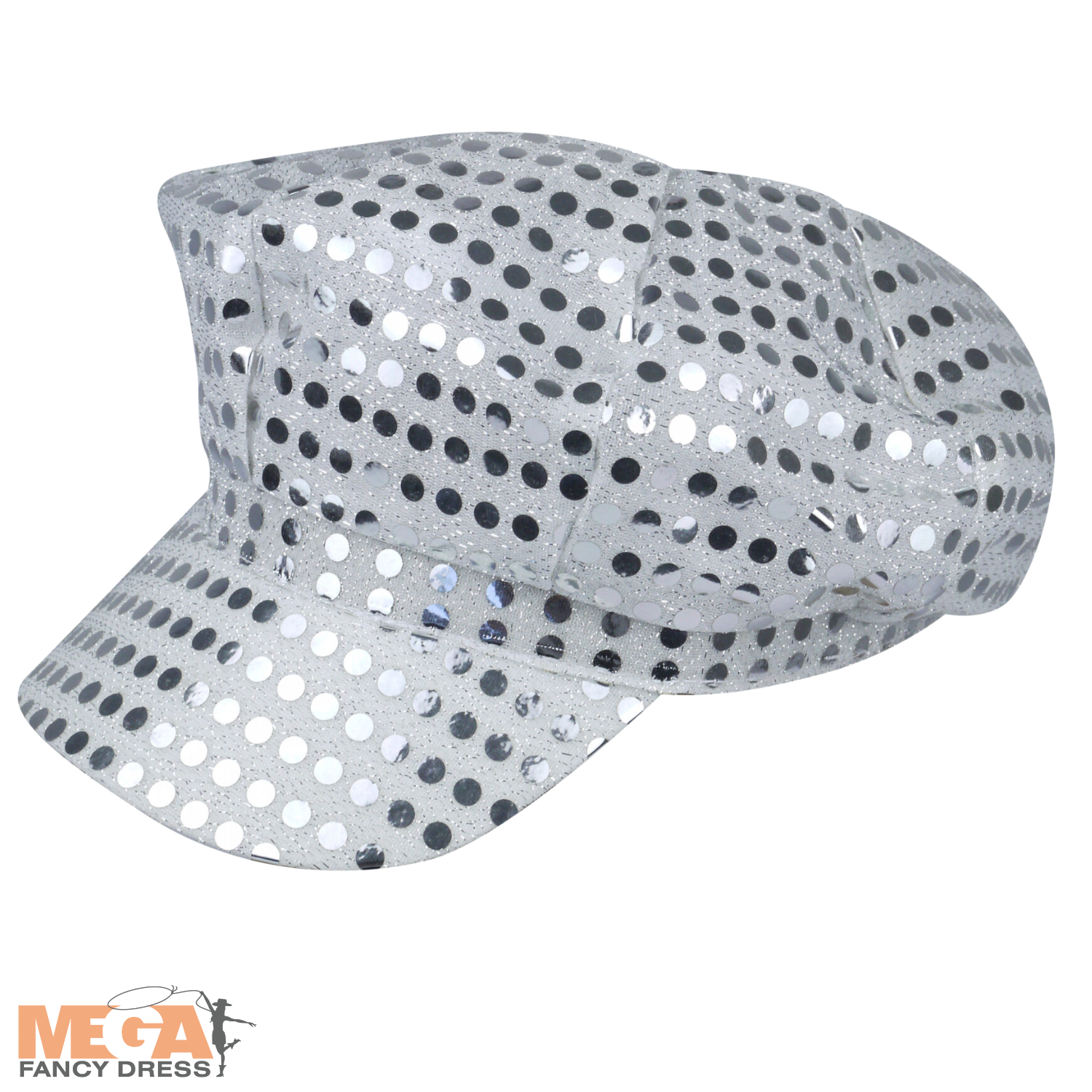 Womens 1970s Sequin Hat Retro Fancy Dress Costume Accessory – Mega ...