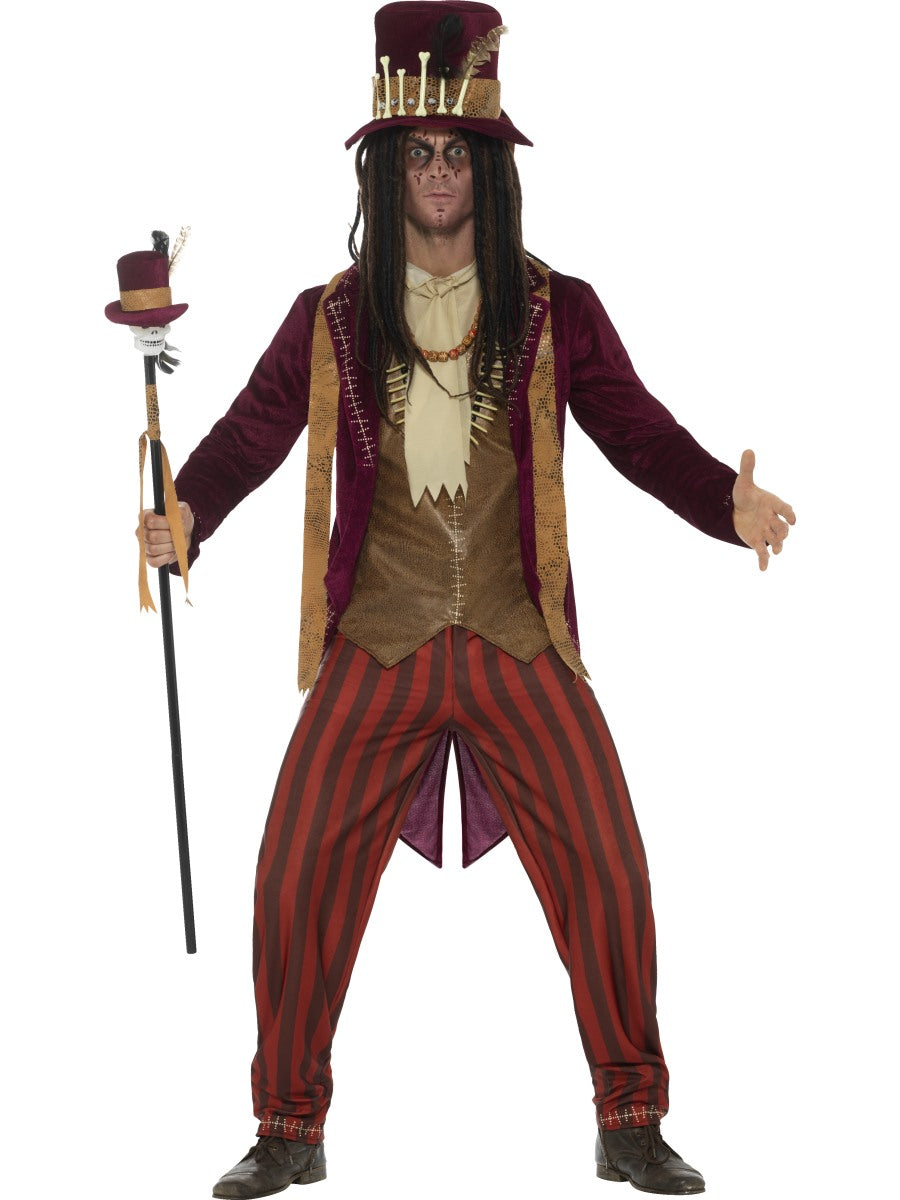 Shop Mysterious Deluxe Voodoo Witch Doctor Costume | Mega Fancy Dress ...