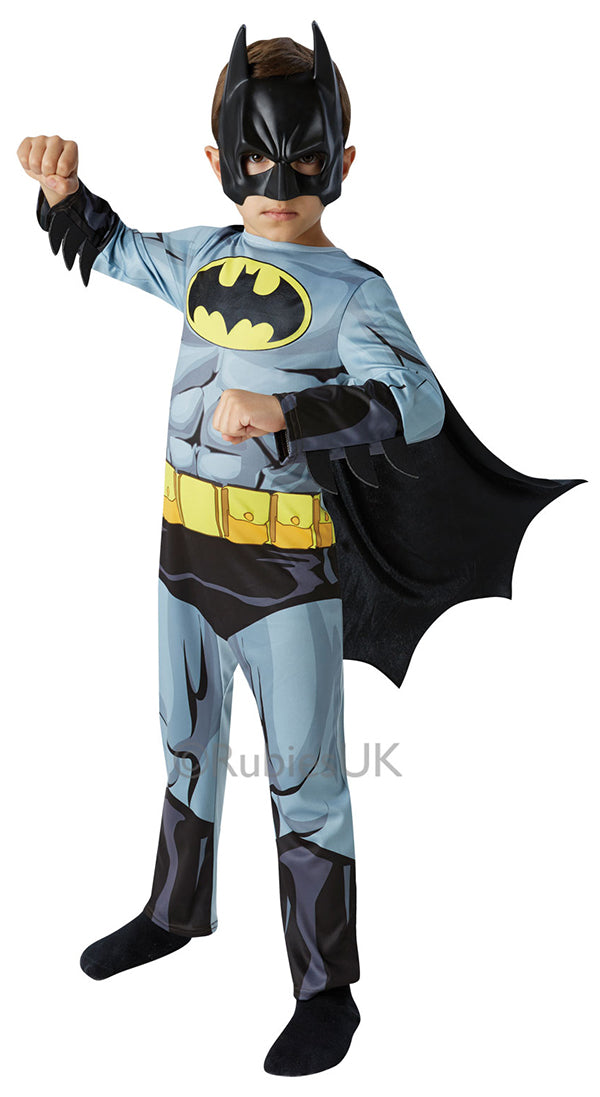Shop Comic Book Batman Boys Costume | Mega Fancy Dress – Mega Fancy ...