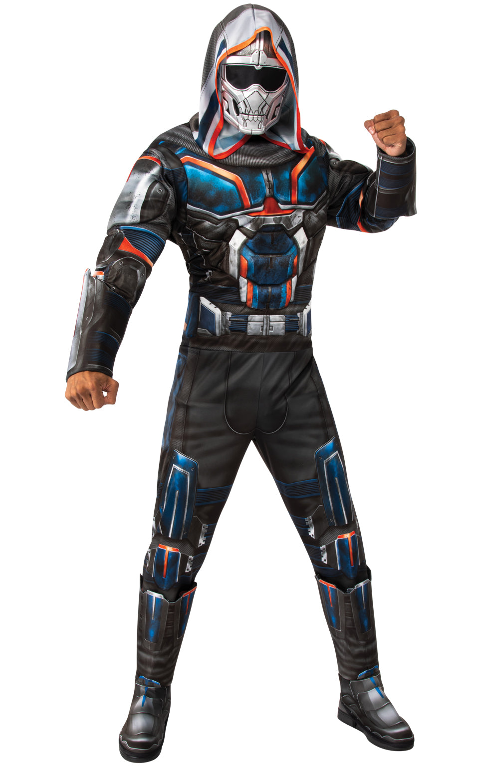 Shop Marvel Deluxe Taskmaster Men Costume | Mega Fancy Dress – Mega ...