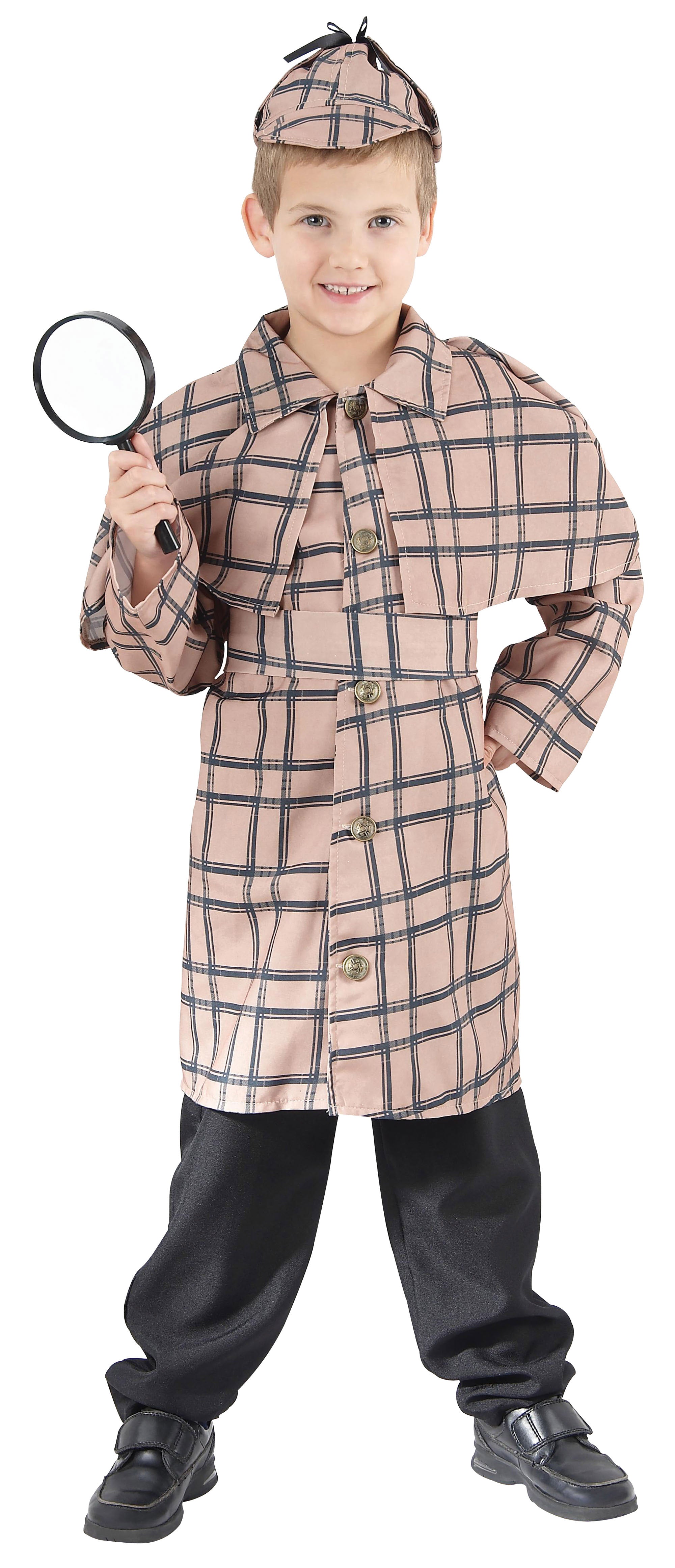 Shop Sherlock Holmes Boys Detective Costume | Mega Fancy Dress – Mega ...