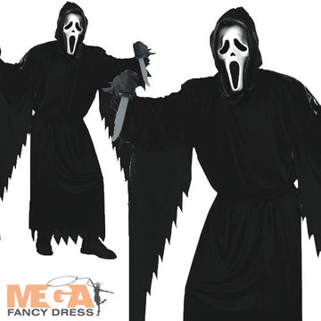 Shop Licensed Scream GhostFace Halloween Costumes | Mega Fancy Dress ...