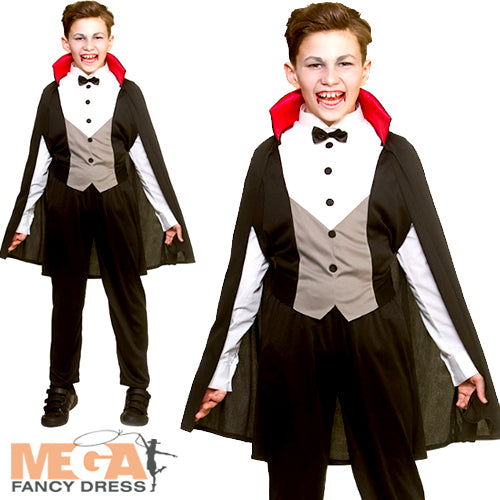Bloodthirsty Vampire Boys' Costume – Mega Fancy Dress