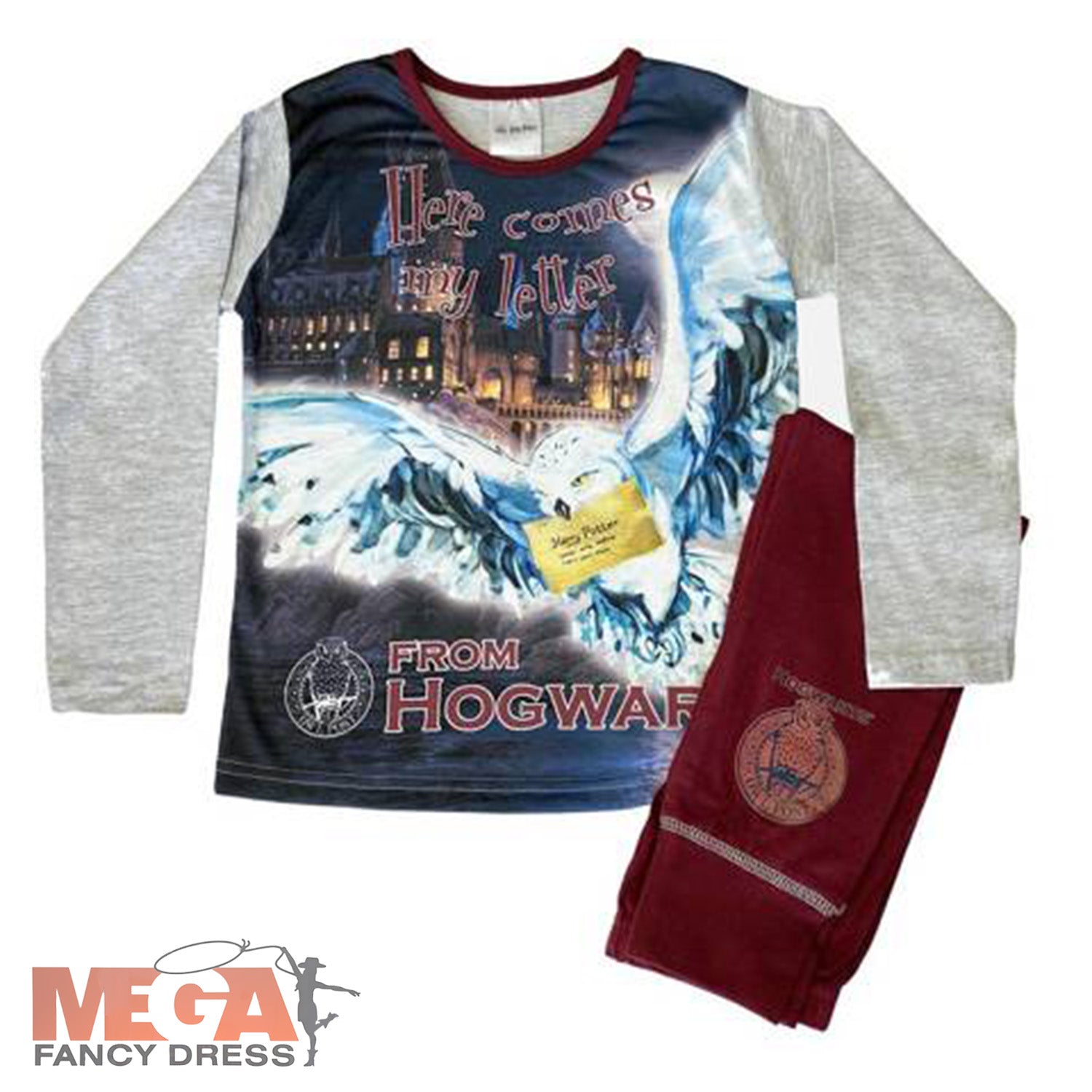 Official Girls Harry Potter Pyjamas – Mega Fancy Dress UK