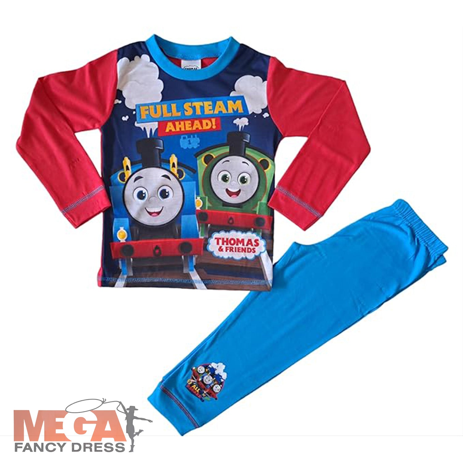 Official Thomas & Friends Boys Pyjamas – Mega Fancy Dress UK