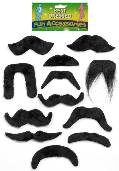 Shop Best Dressed Moustache Kit | Mega Fancy Dress – Mega Fancy Dress UK