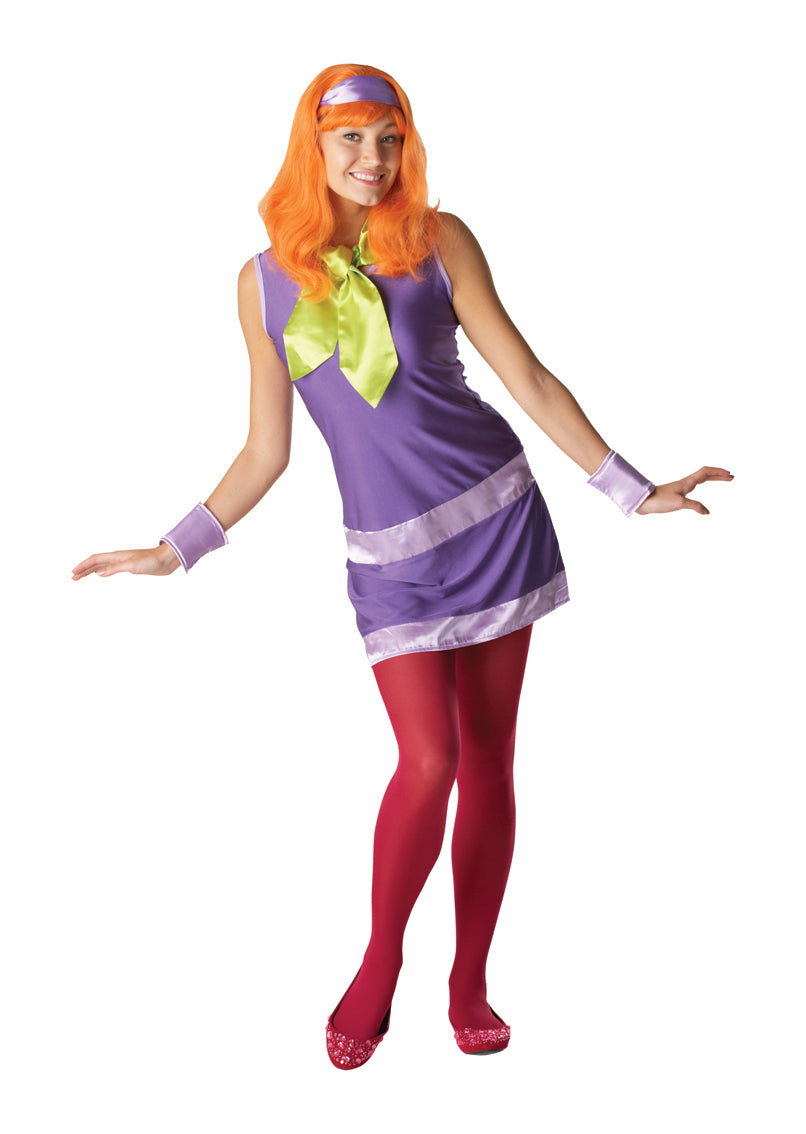 Shop Classic Daphne from Scooby-Doo Costume & Wig | Mega Fancy Dress ...