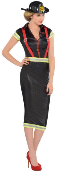 Shop Ladies Pin-Up Fire Girl Vintage Costume | Mega Fancy Dress – Mega ...