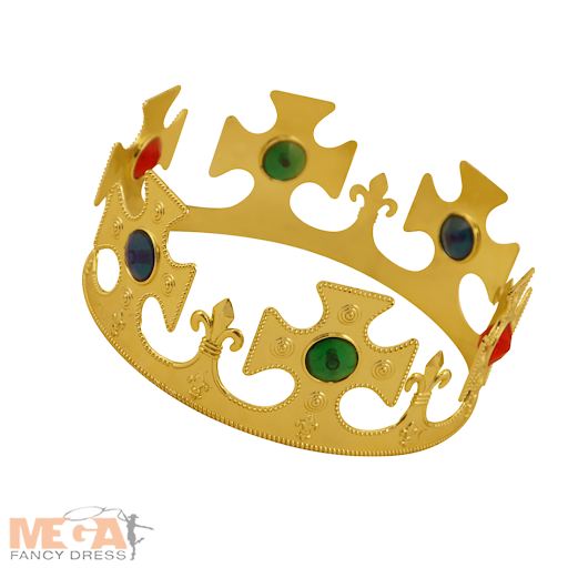 Gold Kings Crown – Mega Fancy Dress